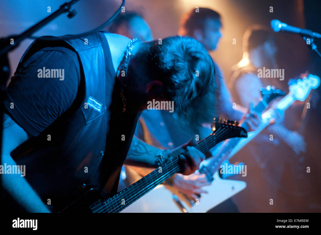 Swedish Rock Band Corroded performing live at Comet Club. The concert ...