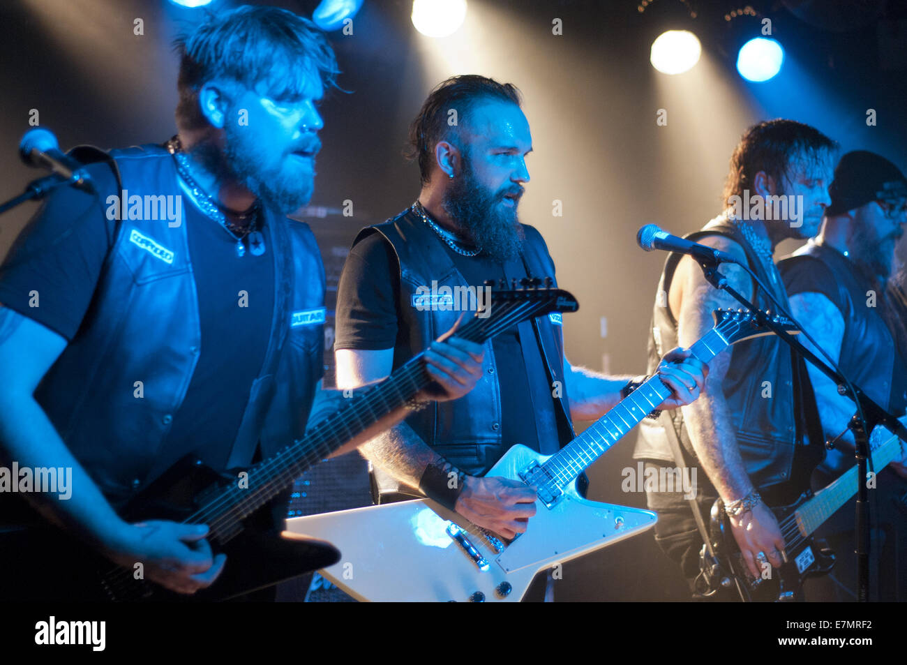 Swedish Rock Band Corroded performing live at Comet Club. The concert ...