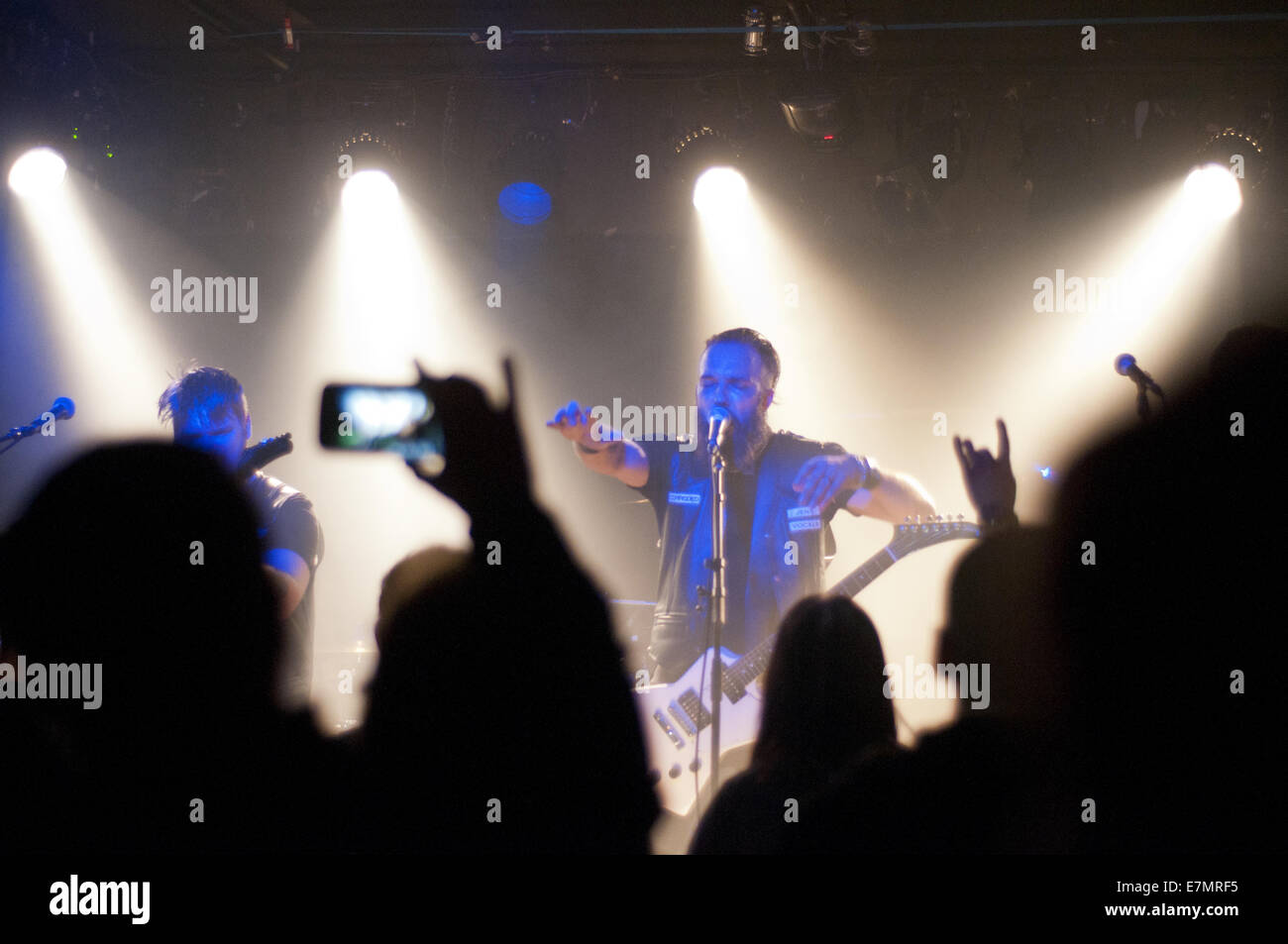 Swedish Rock Band Corroded performing live at Comet Club. The concert ...