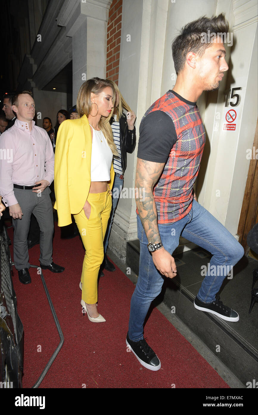 TOWIE at Nobu and Funky Buddha Featuring: Lauren Pope,Mario Falcone ...