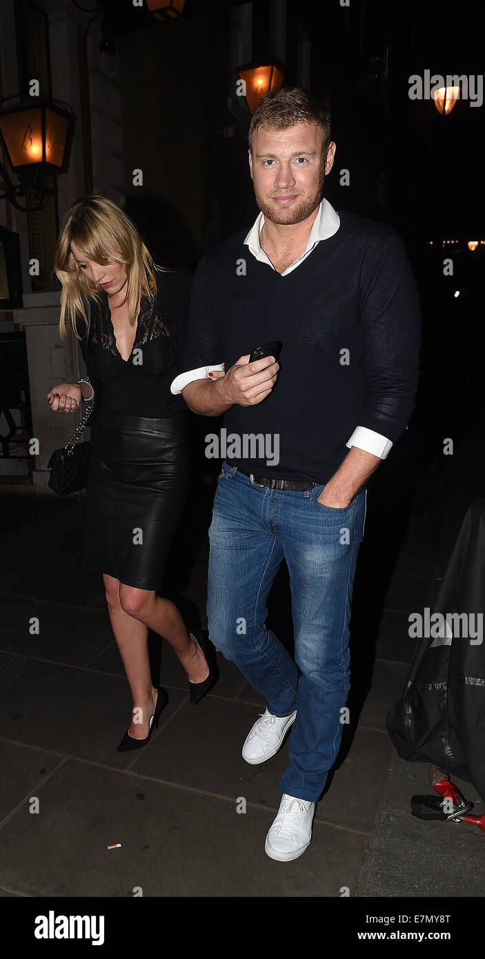Celebrities leaving Balthazar Restaurant in Covent Garden before ...
