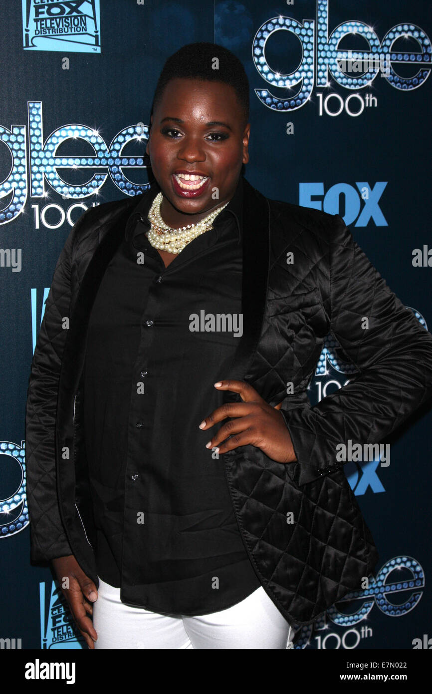 GLEE 100th Episode Party Featuring: Alex Newell Where: West Hollywood ...