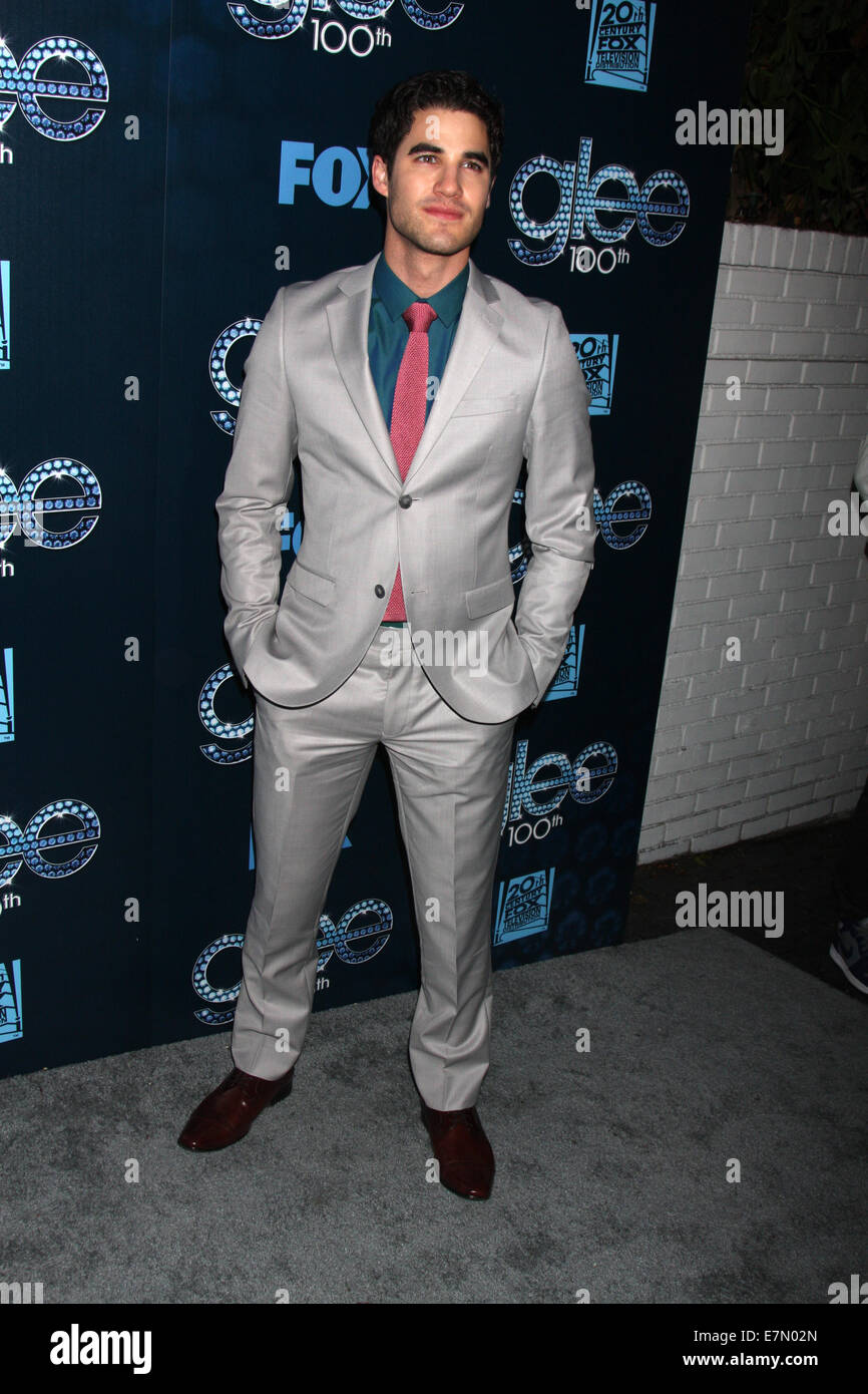 GLEE 100th Episode Party Featuring: Darren Criss Where: West Hollywood ...