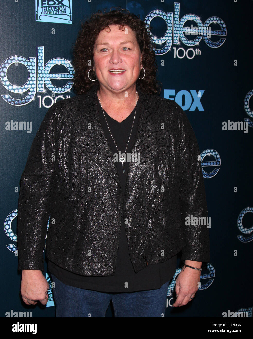 GLEE 100th Episode Party Featuring: Dot Marie Jones Where: West ...