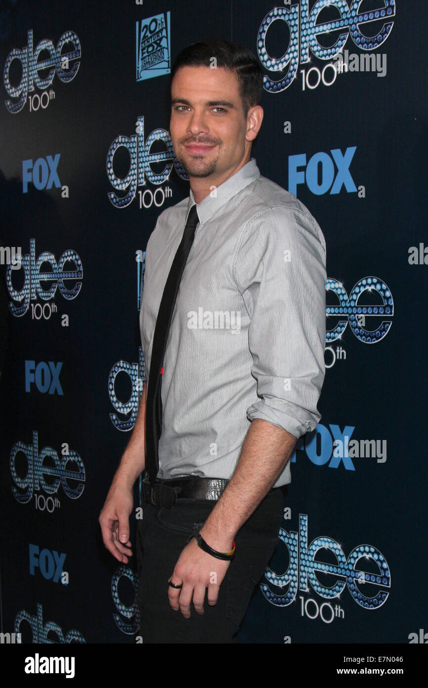 GLEE 100th Episode Party Featuring: Mark Salling Where: West Hollywood ...