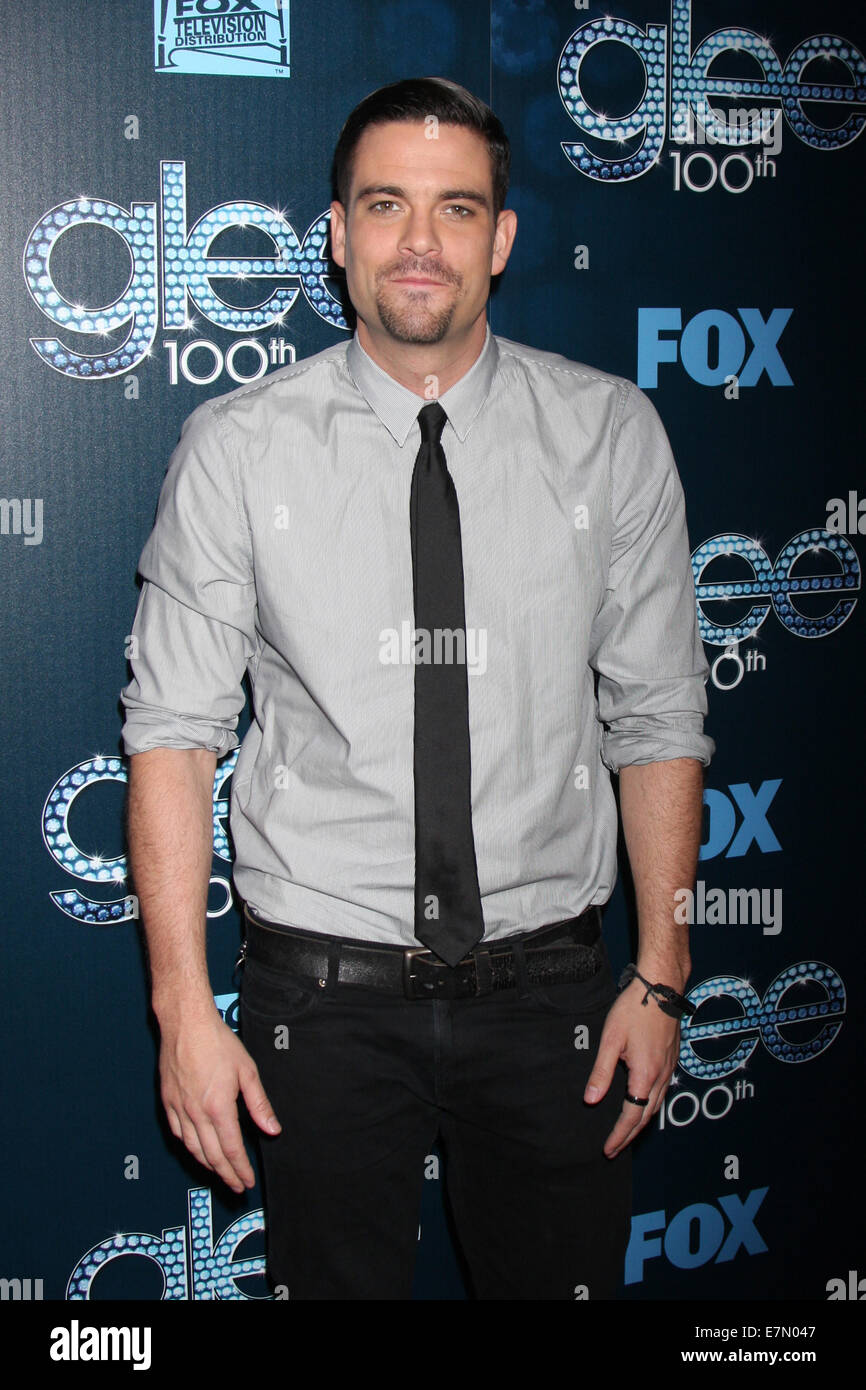 GLEE 100th Episode Party Featuring: Mark Salling Where: West Hollywood ...