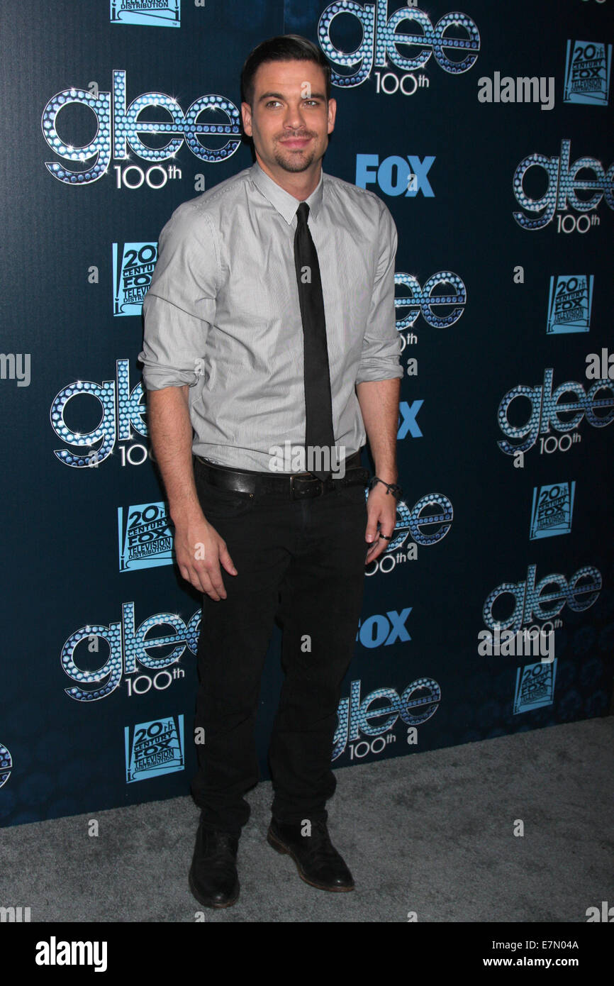 GLEE 100th Episode Party Featuring: Mark Salling Where: West Hollywood ...
