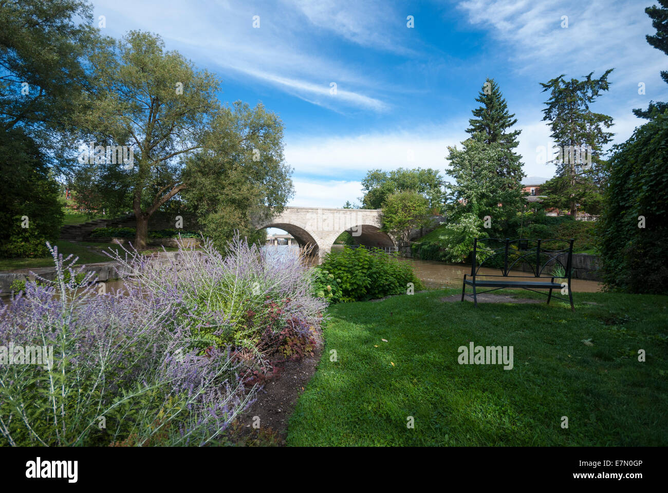 The Shakespearian garden in Stratford Ontario Canada Stock Photo - Alamy