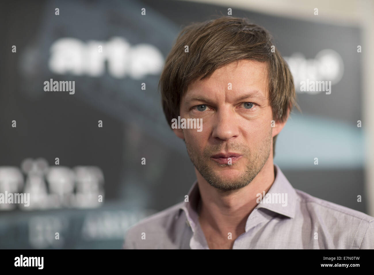 Leading actors promoting the ARD TV political thriller 'Die Spiegel ...