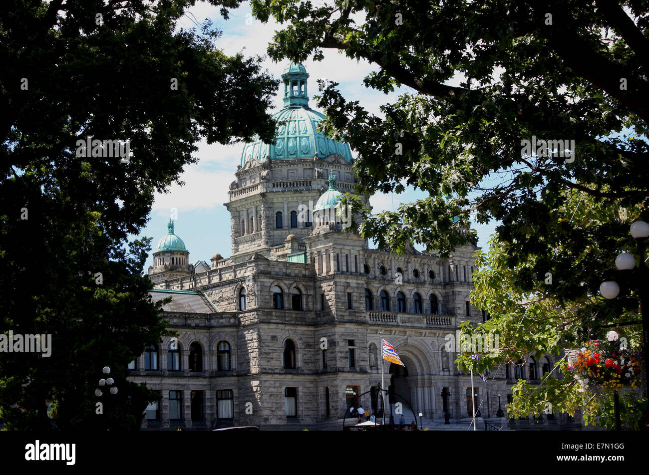 British columbia capital capitol dome building victoria canada hi-res ...