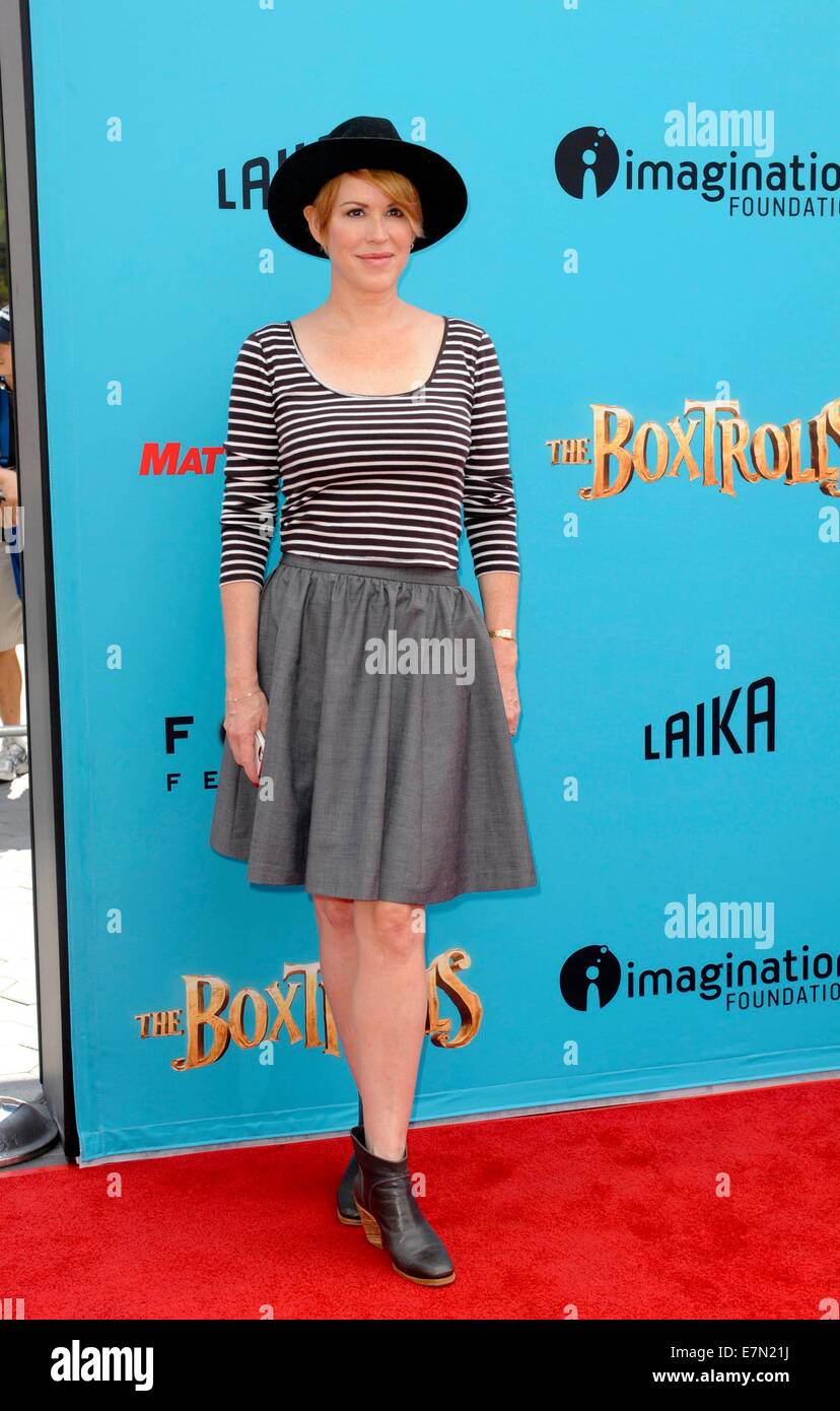 Los Angeles, CA, USA. 21st Sep, 2014. Molly Ringwald at arrivals for ...