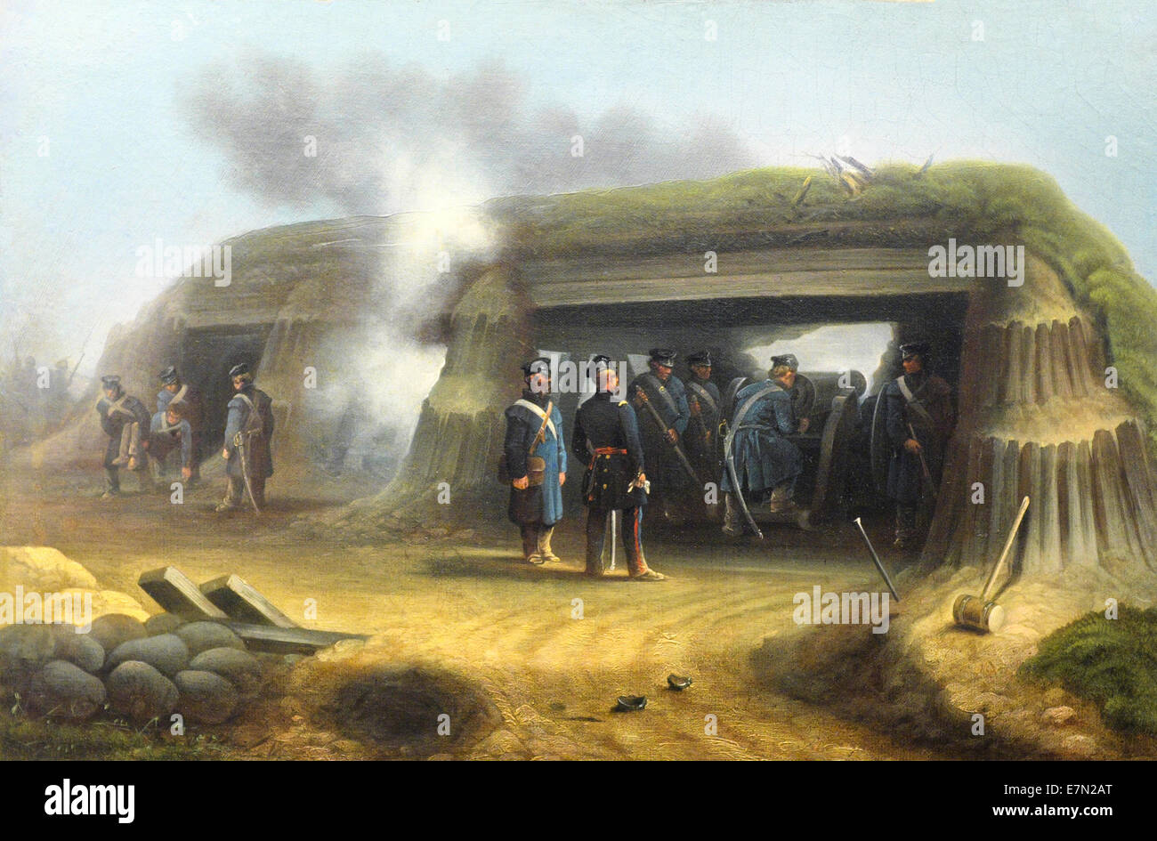 Siege battery hi-res stock photography and images - Alamy