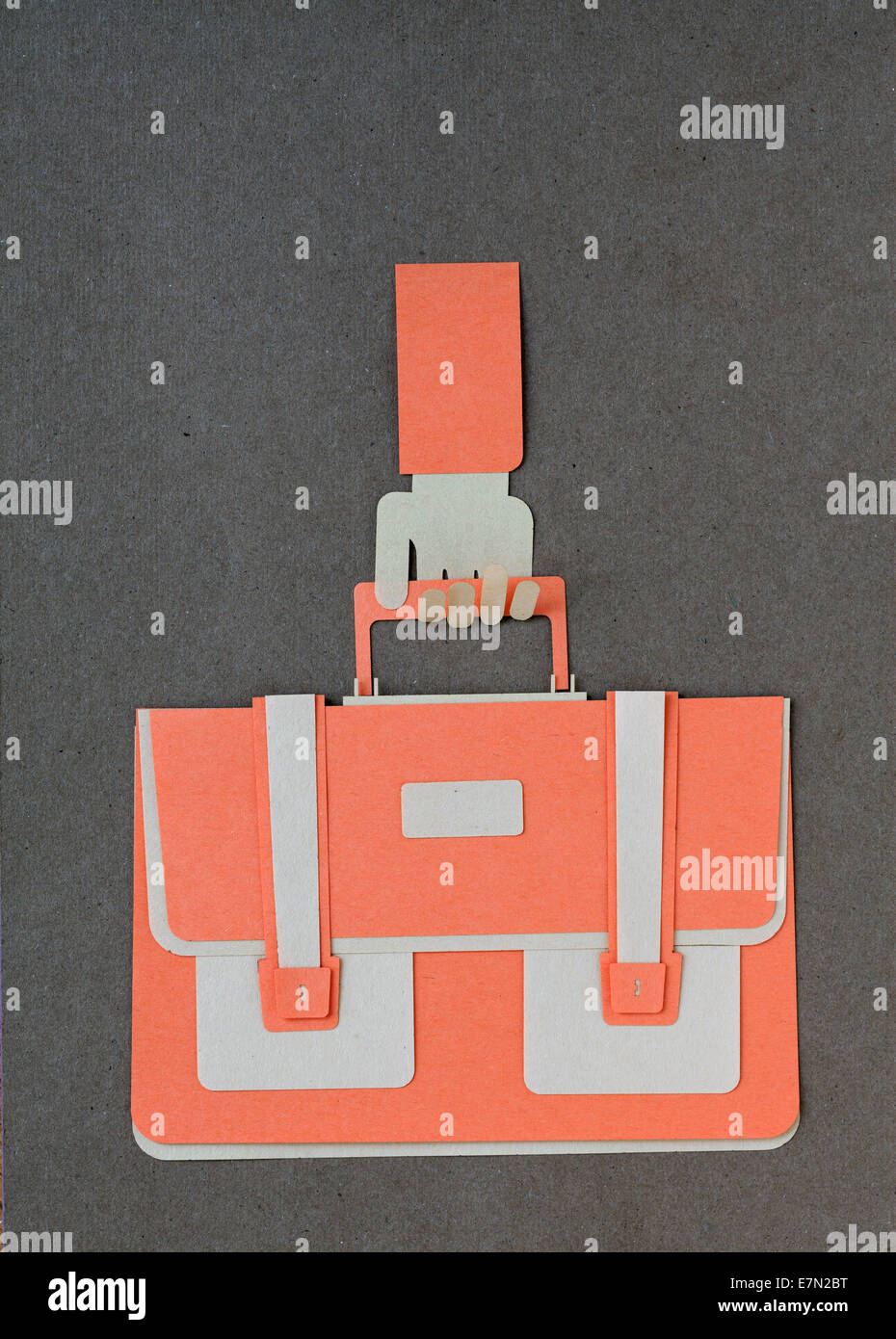 Hand holding briefcase hi-res stock photography and images - Alamy