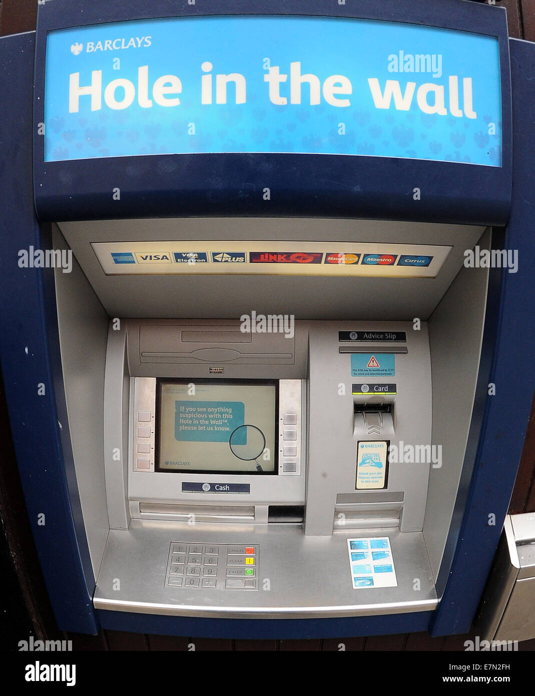 A Barclays cashpoint atm Stock Photo - Alamy