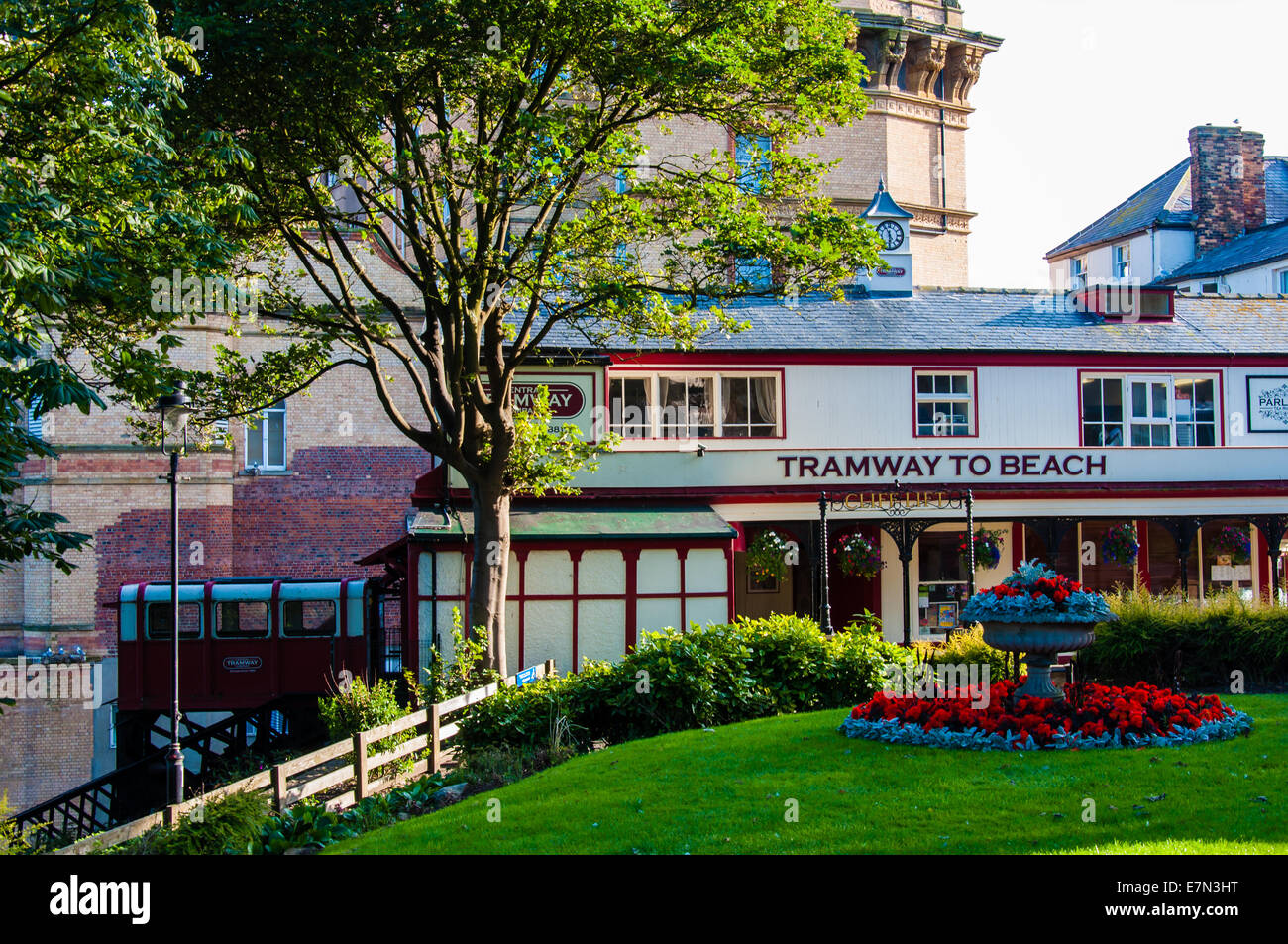 Tramway to beach hi-res stock photography and images - Alamy