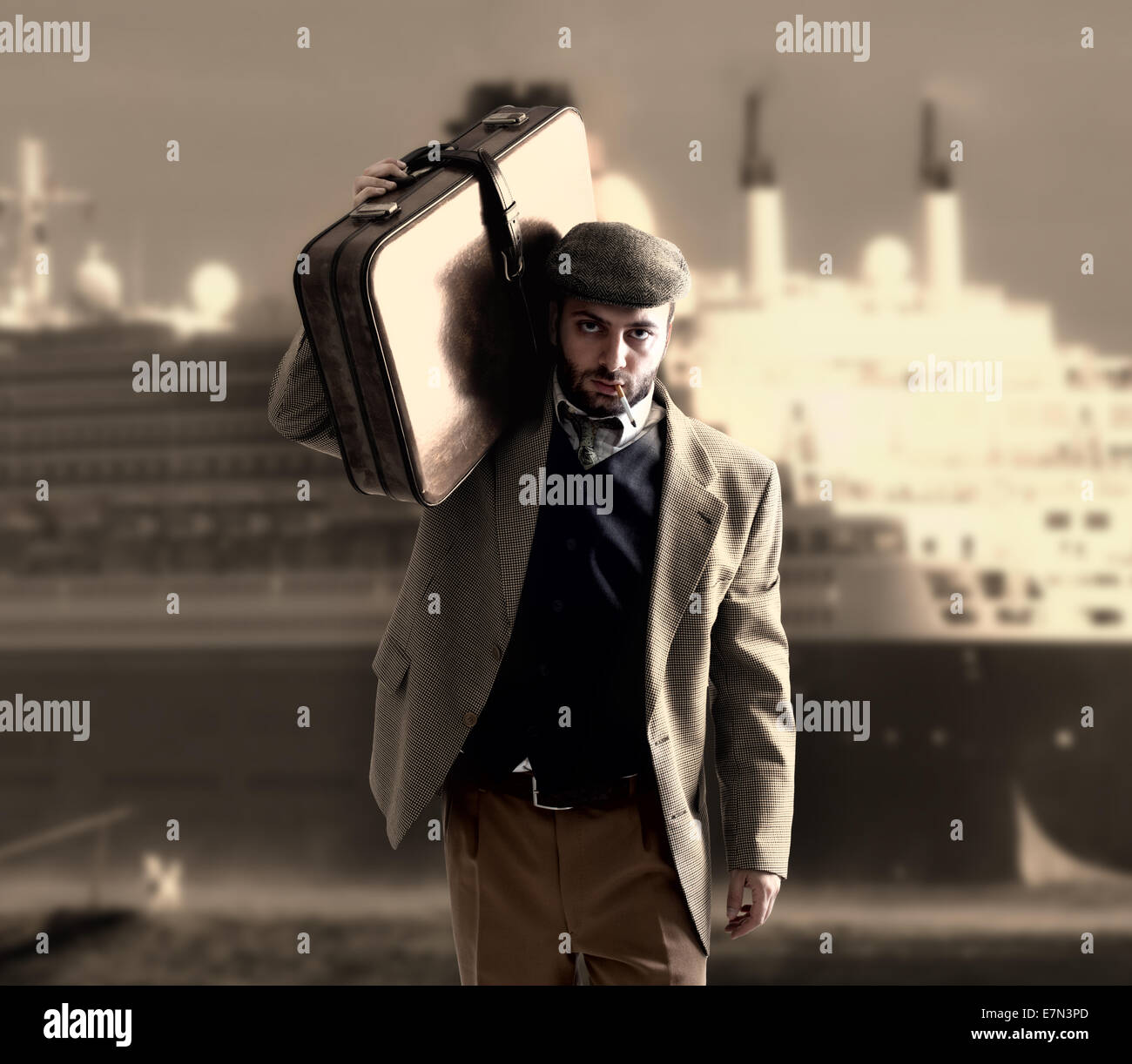 America emigrant ship hi-res stock photography and images - Alamy