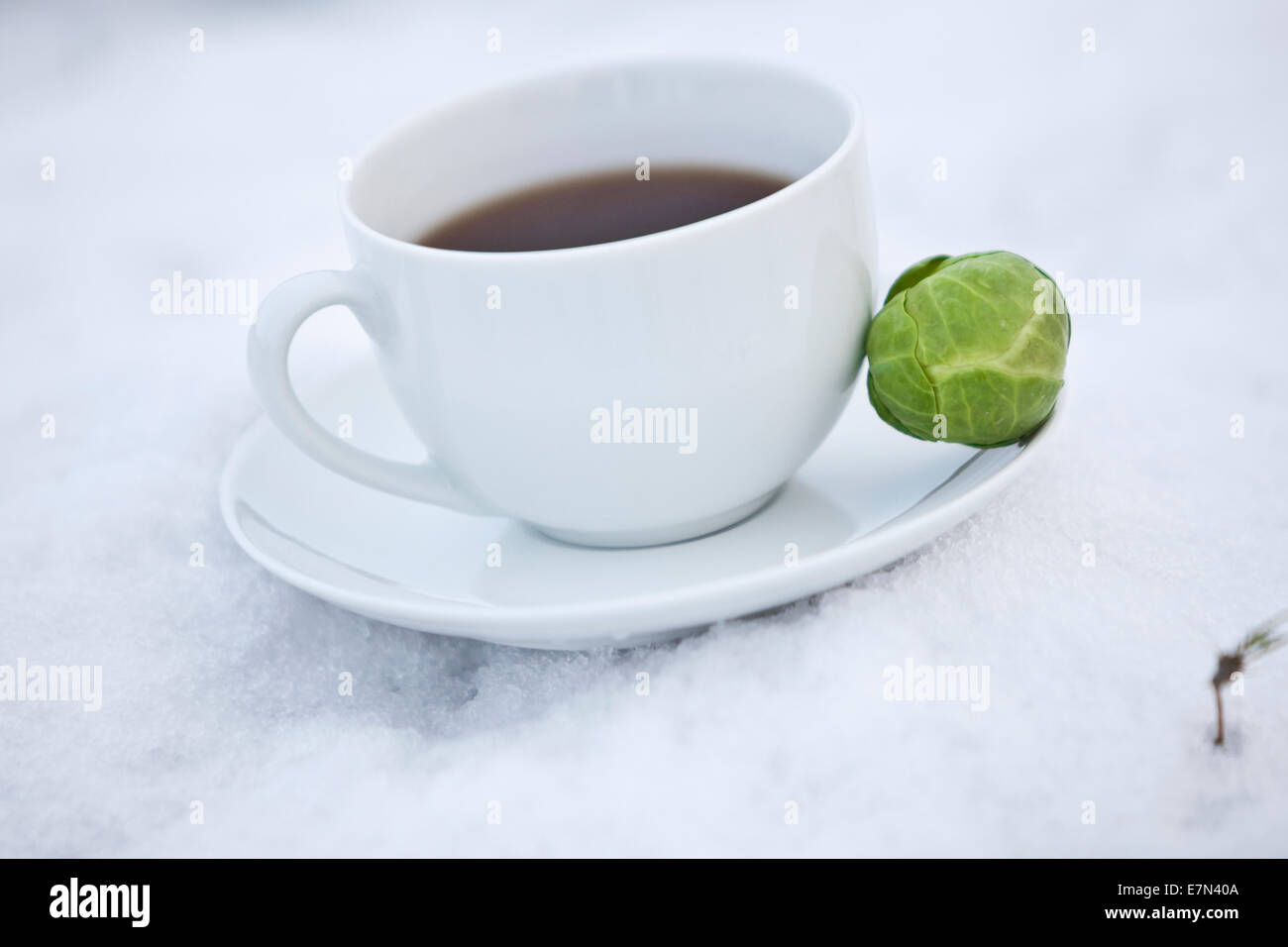 Hot and cold during winter Stock Photo - Alamy