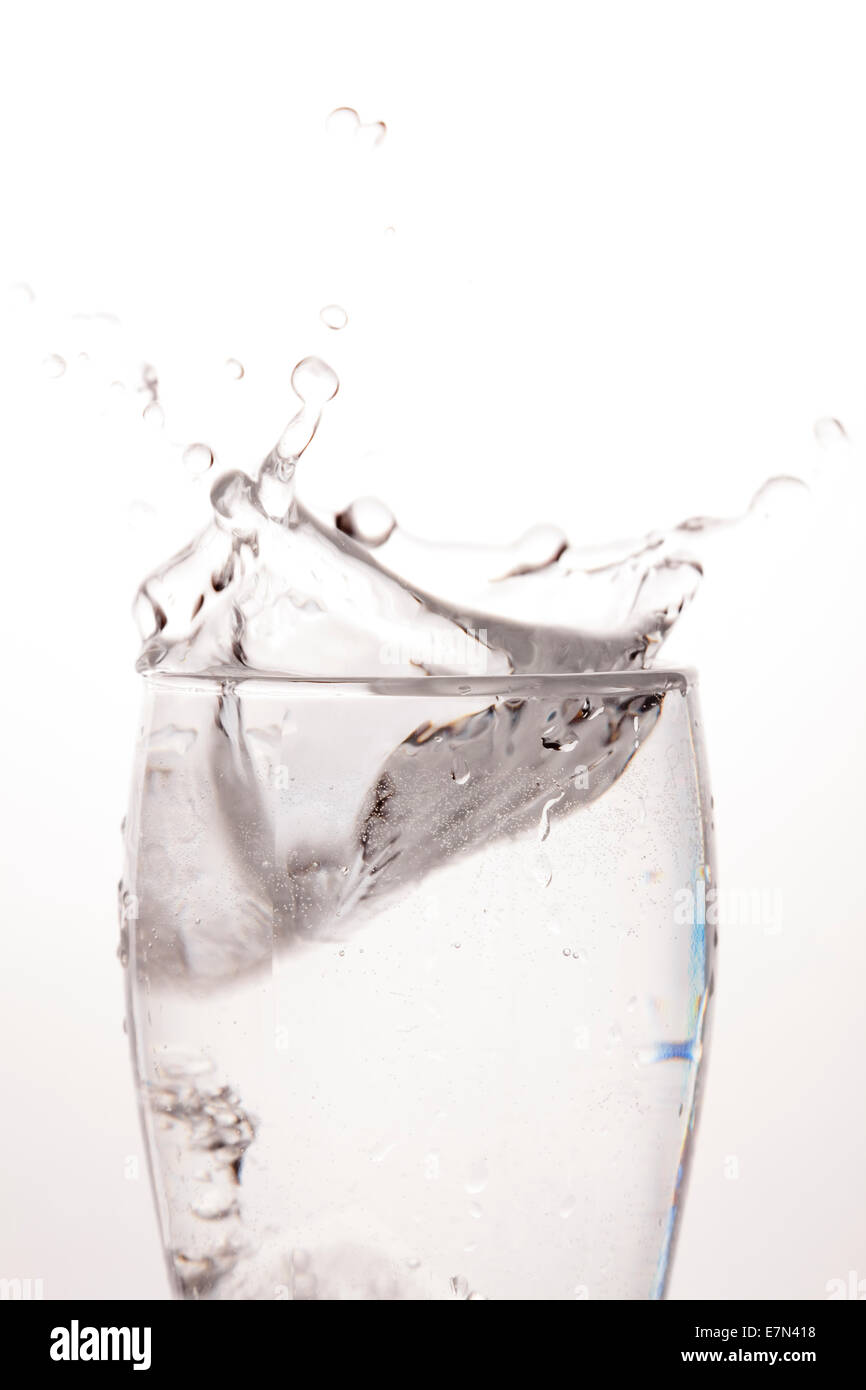 Water splash drop red Stock Photo - Alamy