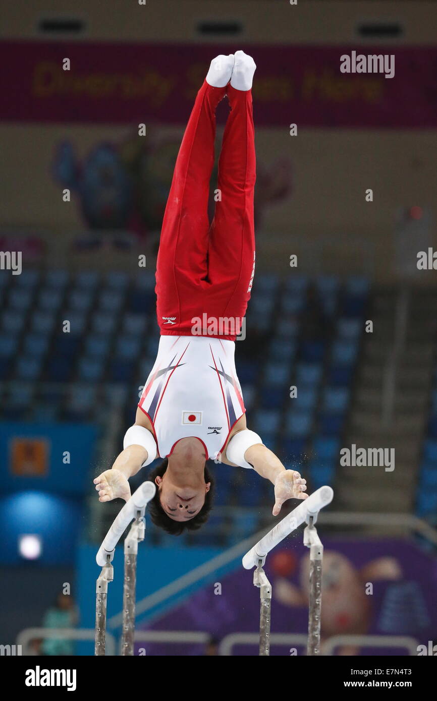 Incheon, South Korea. 21st Sep, 2014. Yuya Kamoto (JPN) Artistic ...