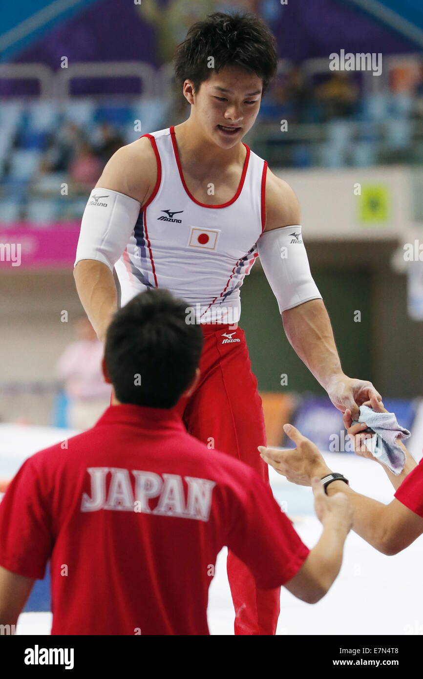 Incheon, South Korea. 21st Sep, 2014. Yuya Kamoto (JPN) Artistic ...