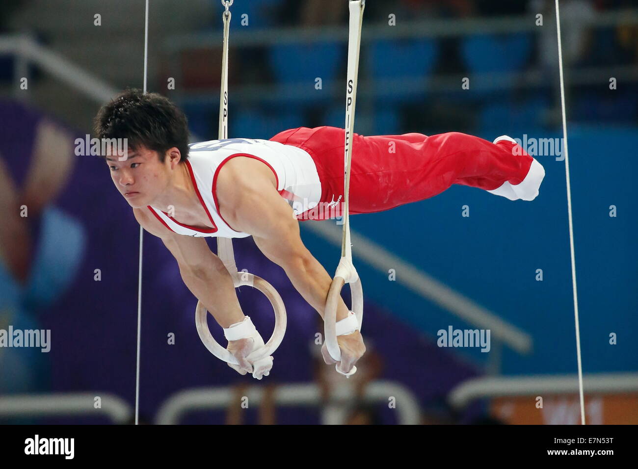 Incheon, South Korea. 21st Sep, 2014. Yuya Kamoto (JPN) Artistic ...