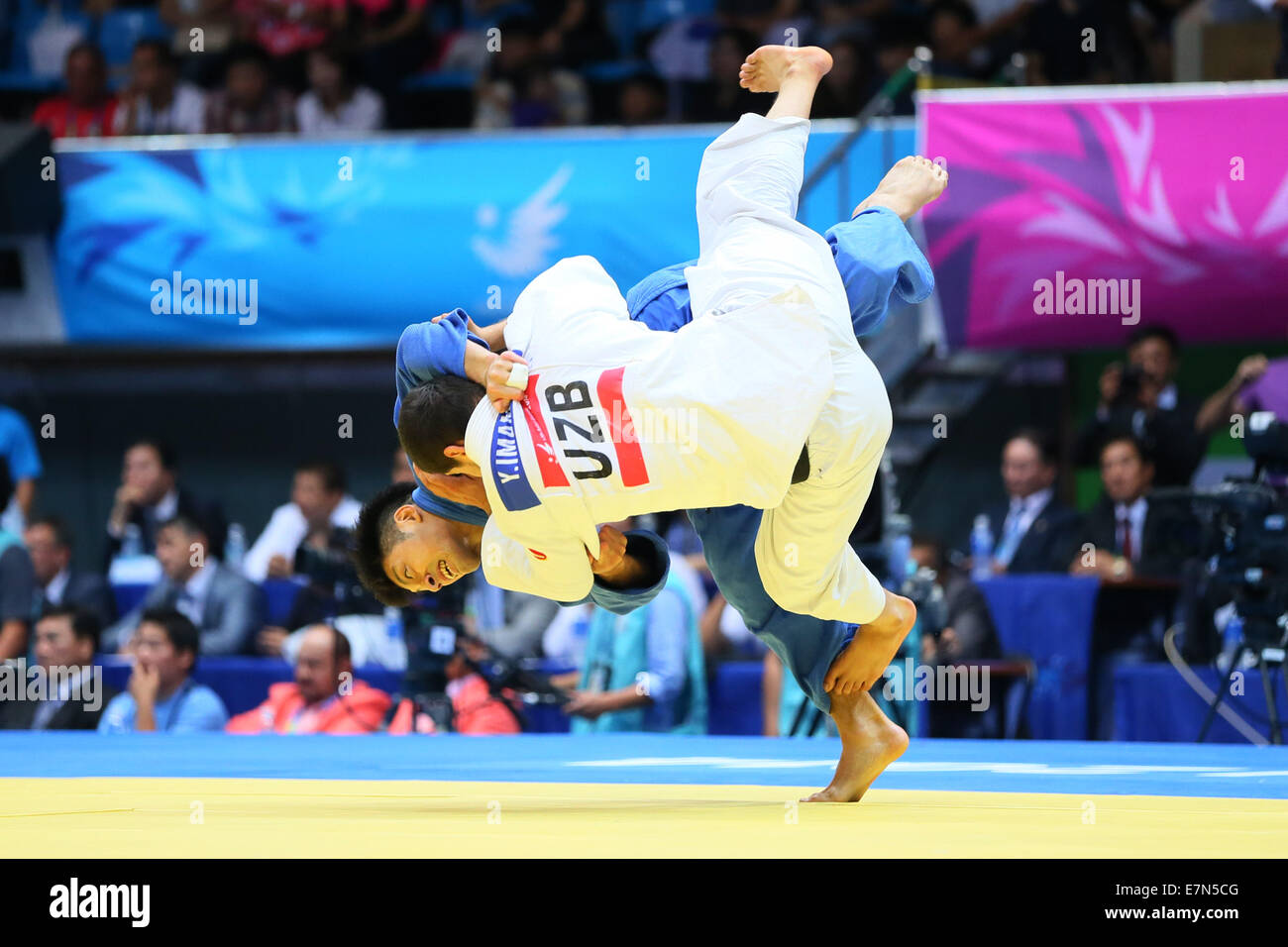 Incheon, South Korea. 21st Sep, 2014. Keita Nagashima (JPN) Judo : Men's -81kg Bronze medal ...