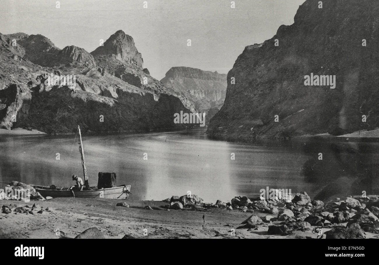 Photo from George Wheeler's Western Expedition, 1871 Stock Photo - Alamy