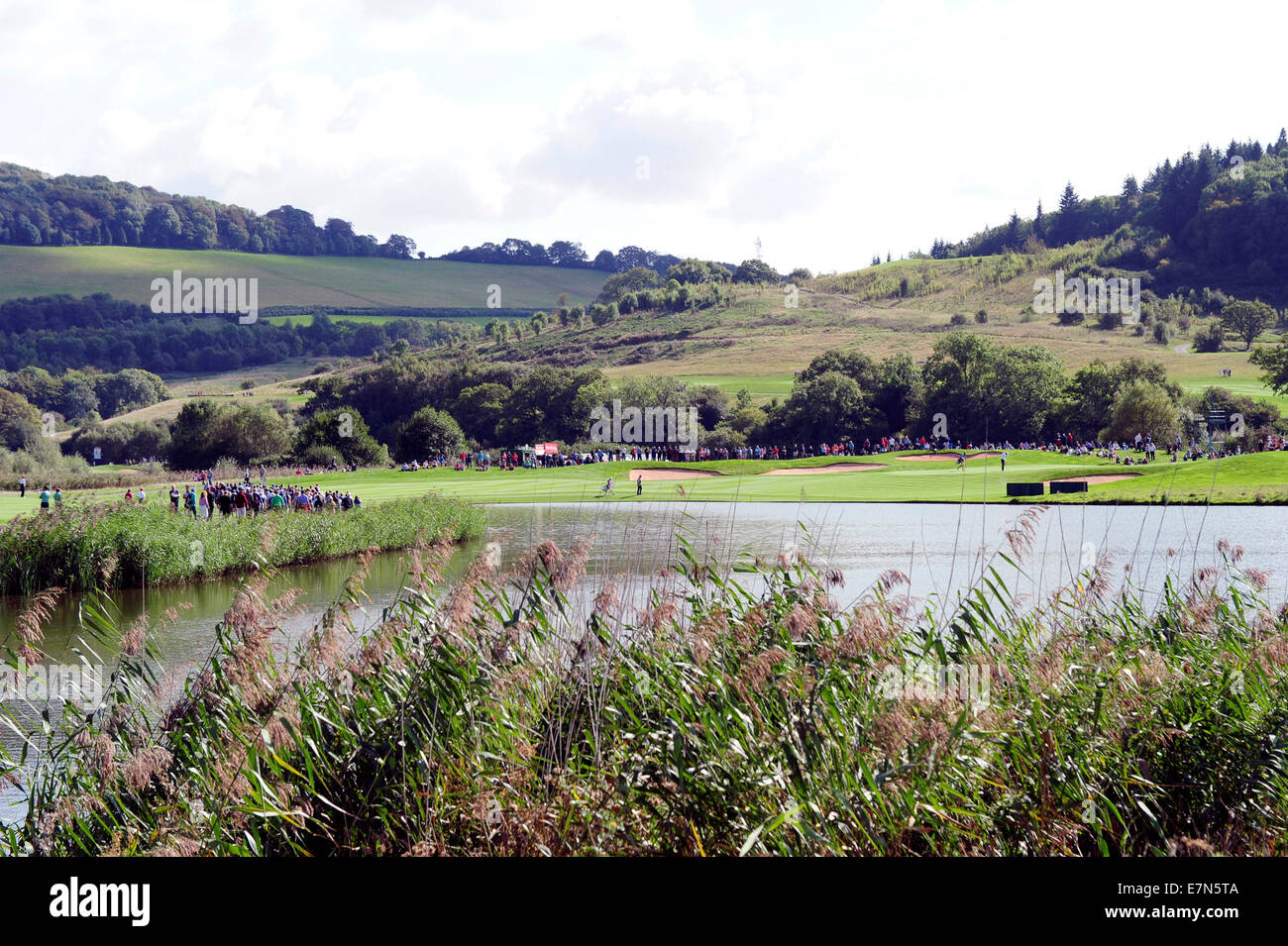 Newport, Wales. 21st Sep, 2014. ISPS Handa Wales Open Golf at Celtic ...