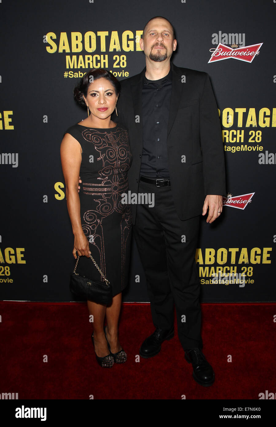 Sabotage - Los Angeles Premiere At Regal Cinemas L.A. Live Featuring ...