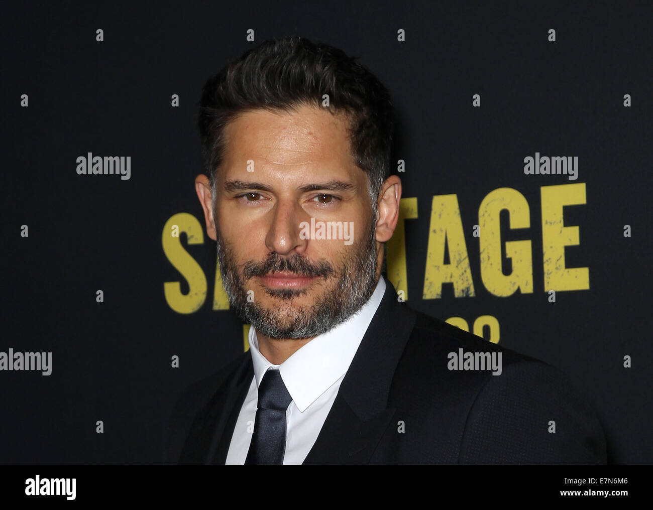 Sabotage - Los Angeles Premiere At Regal Cinemas L.A. Live Featuring ...