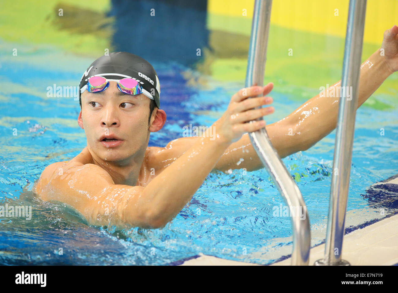 Incheon, South Korea. 22nd Sep, 2014. Ryosuke Irie (JPN) Swimming : Men ...