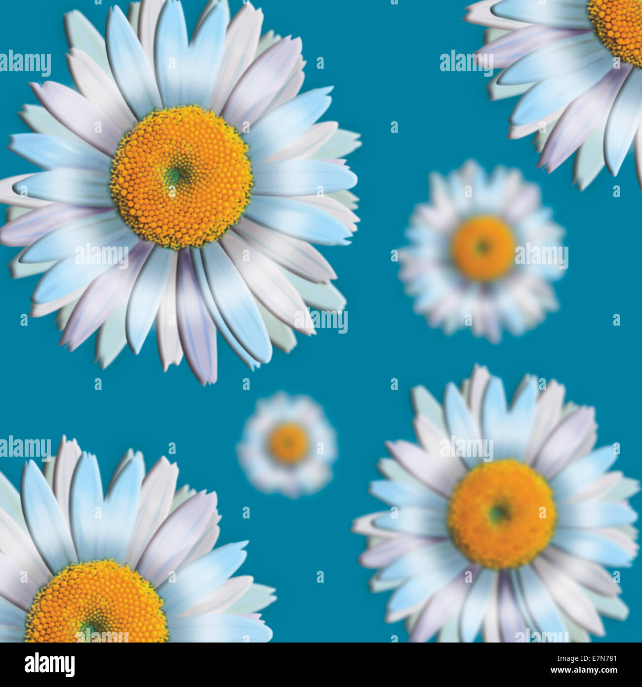 Floating daisies hi-res stock photography and images - Alamy