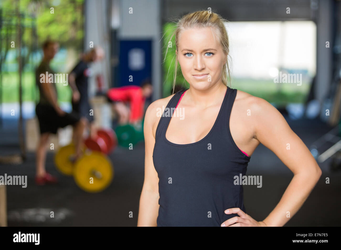 Fitness group confident portrait hi-res stock photography and images ...