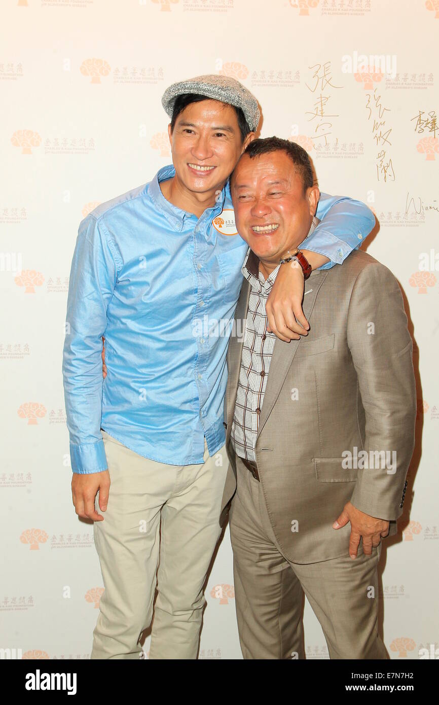 Nick Cheung attends a charity activity in Hongkong, China on 19th ...