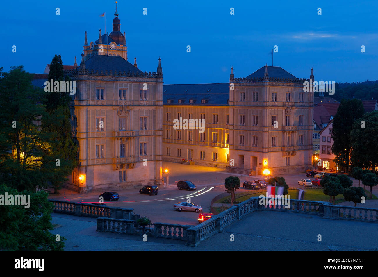 Coburg, Ehrenburg Palace , Ehrenburg Castle, Upper Franconia, Franconia ...