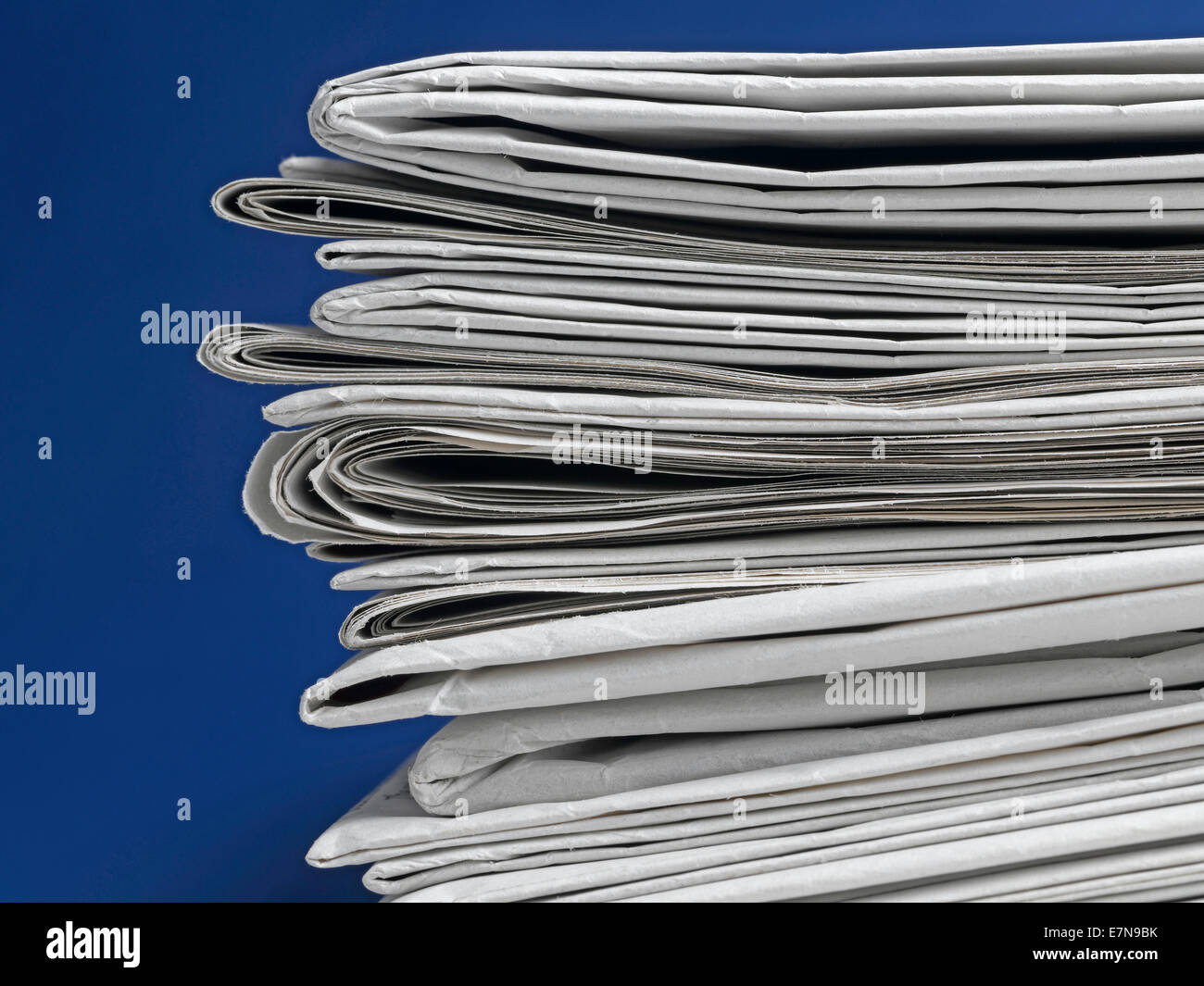 Newspaper close up Stock Photo - Alamy