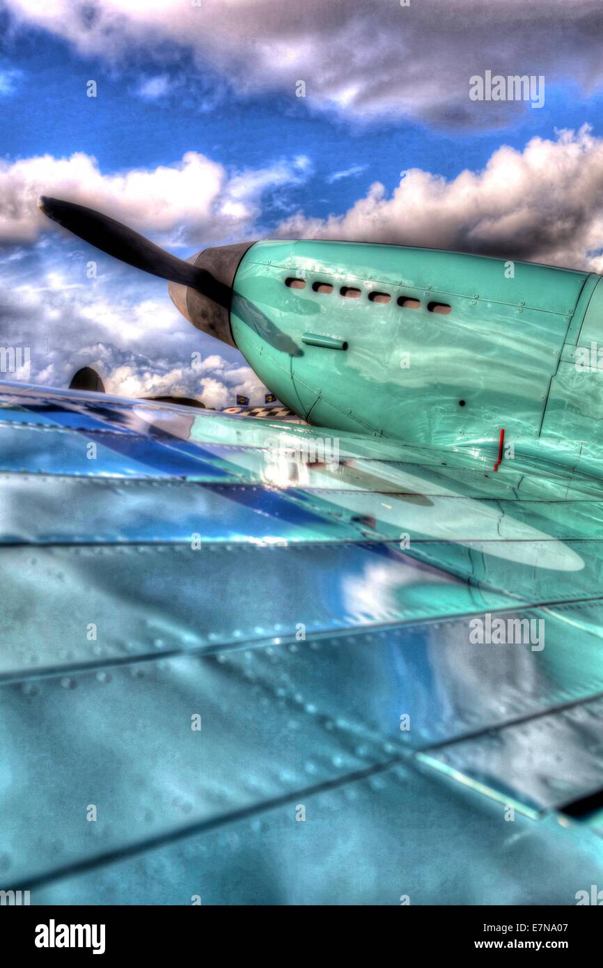 Spitfire ww2 1940s world war ii royal air force hi-res stock ...