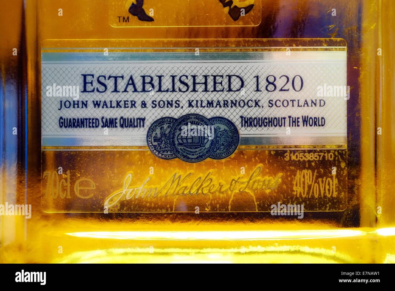 Johnnie walker red label hi-res stock photography and images - Alamy