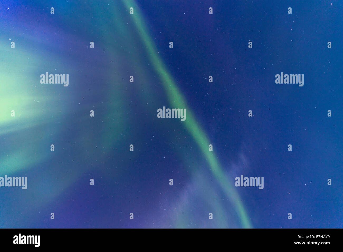 Real Nothern Lights aka Aurora Borealis with an intensity of magnitude ...