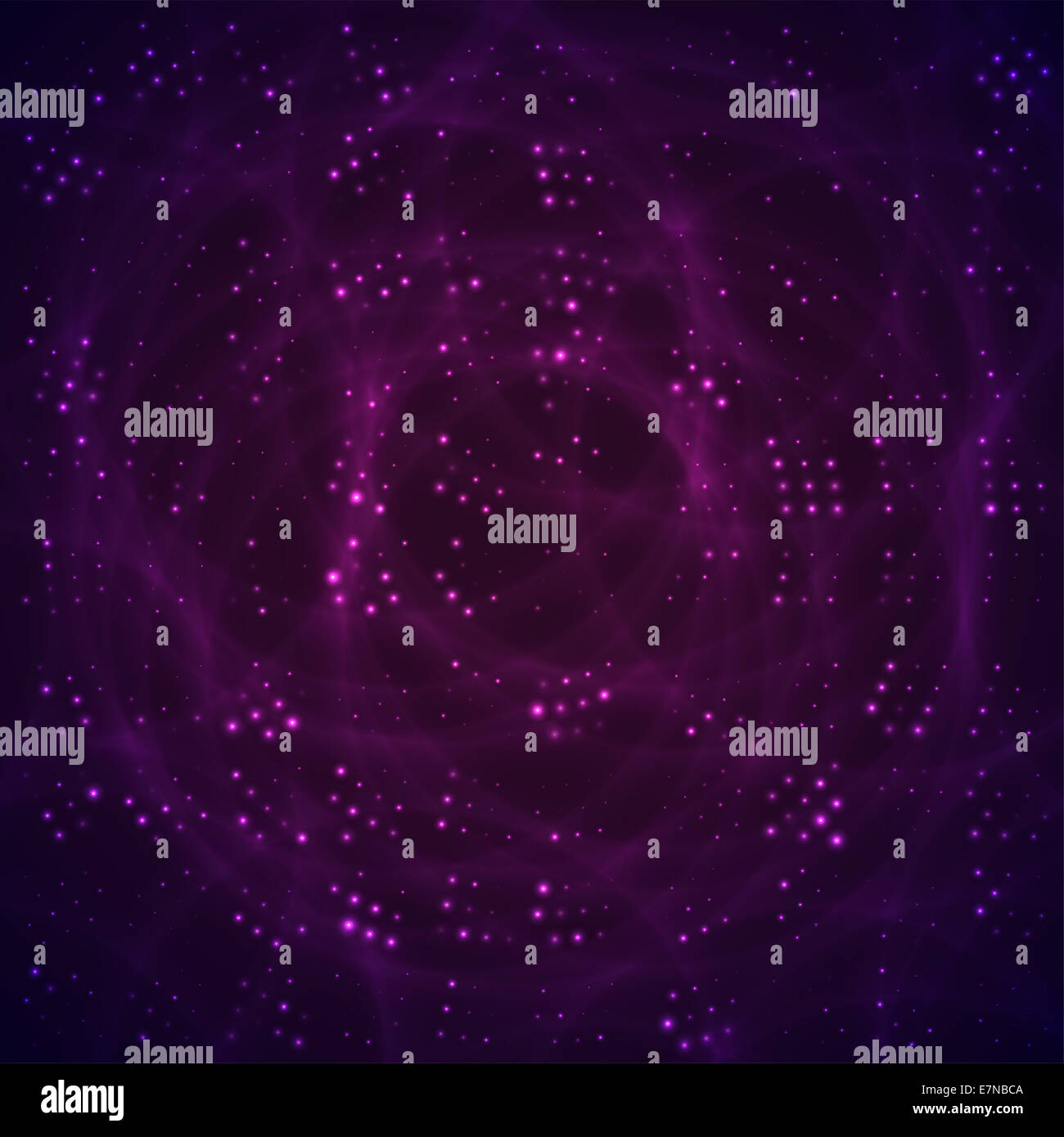 Abstract space with purple and violet stars Stock Photo - Alamy