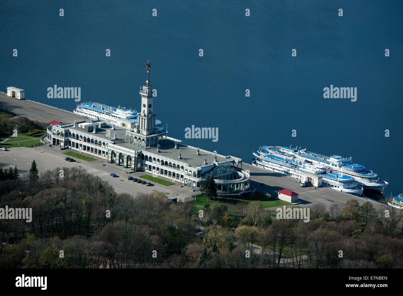Russia, Moscow. The North River Terminal Stock Photo - Alamy