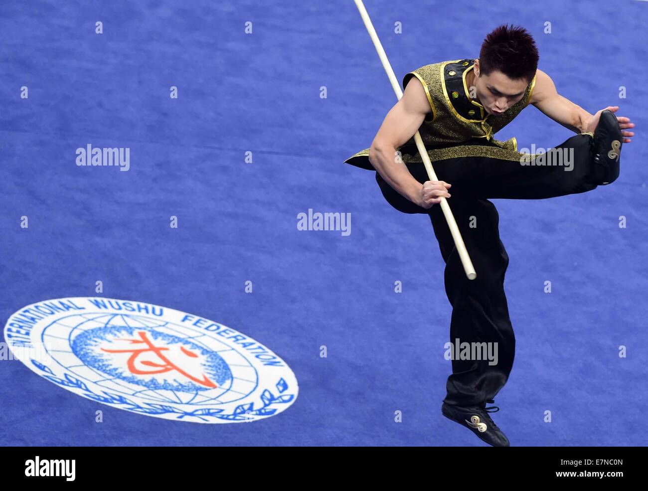 Incheon, South Korea. 22nd Sep, 2014. Huang Junhua of China's Macao ...