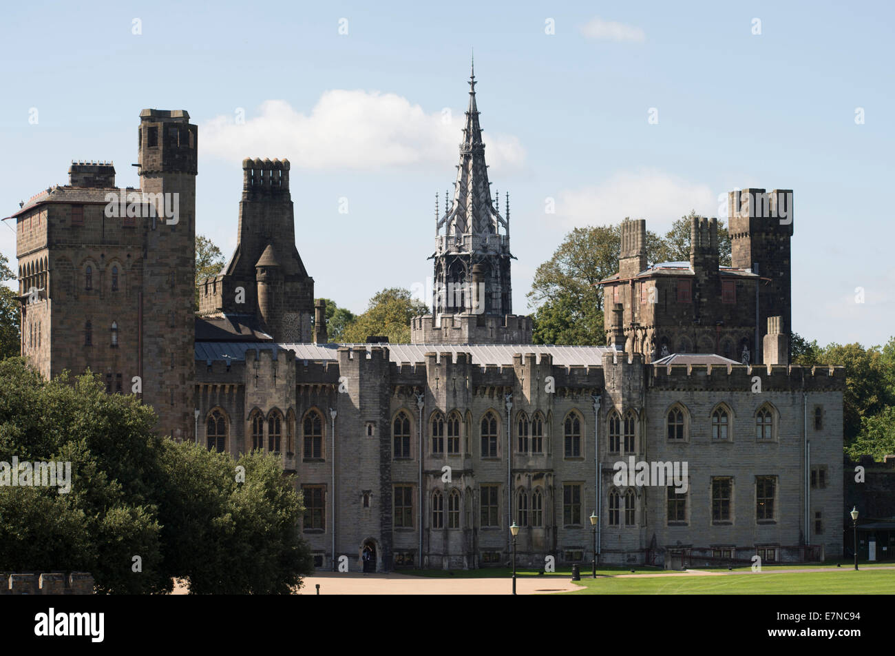 Wales Cardiff Castle High Resolution Stock Photography and Images - Alamy