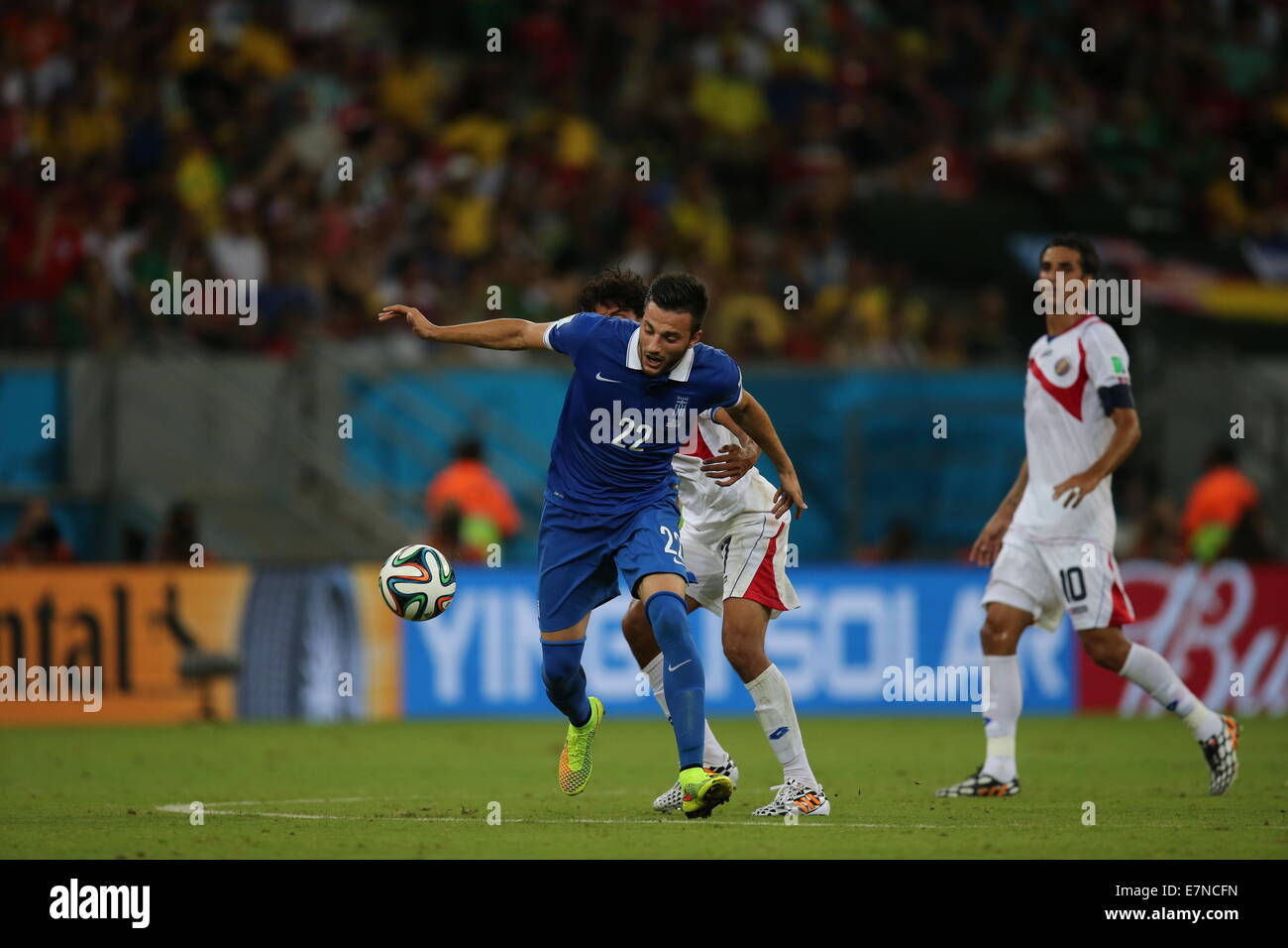 Andreas Samaris of Greece. Greece v Costa Rica FIFA World Cup Brazil ...