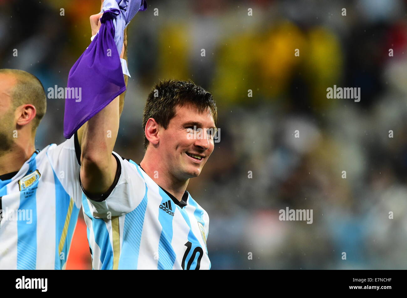 Lionel Messi. Argentina v Holland. Semi-Final World Cup 2014 Brazil ...