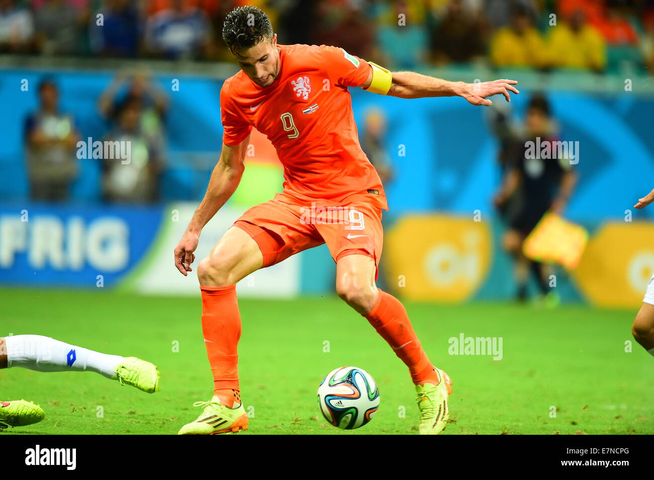 Robin van Persie of Holland. Holland v Costa Rica FIFA World Cup Brazil ...