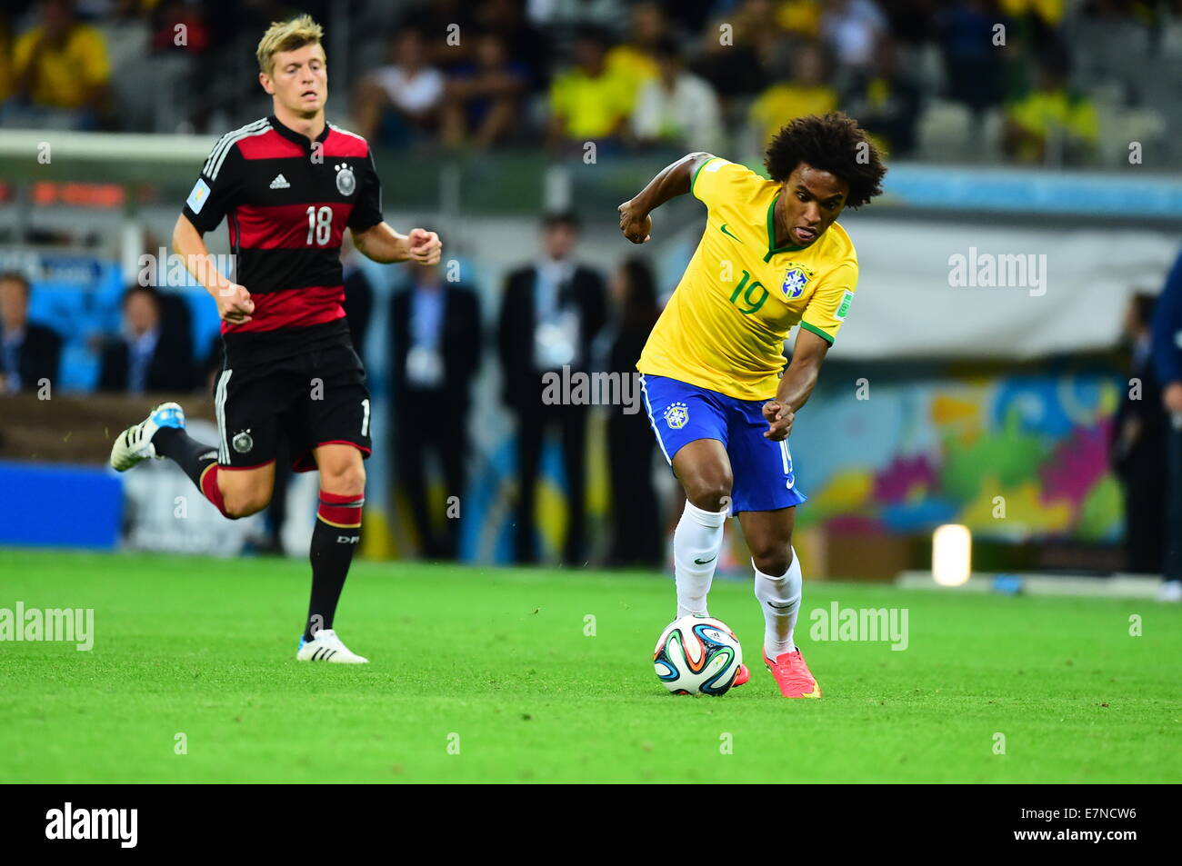 Brazil v germany 2014 hi-res stock photography and images - Alamy