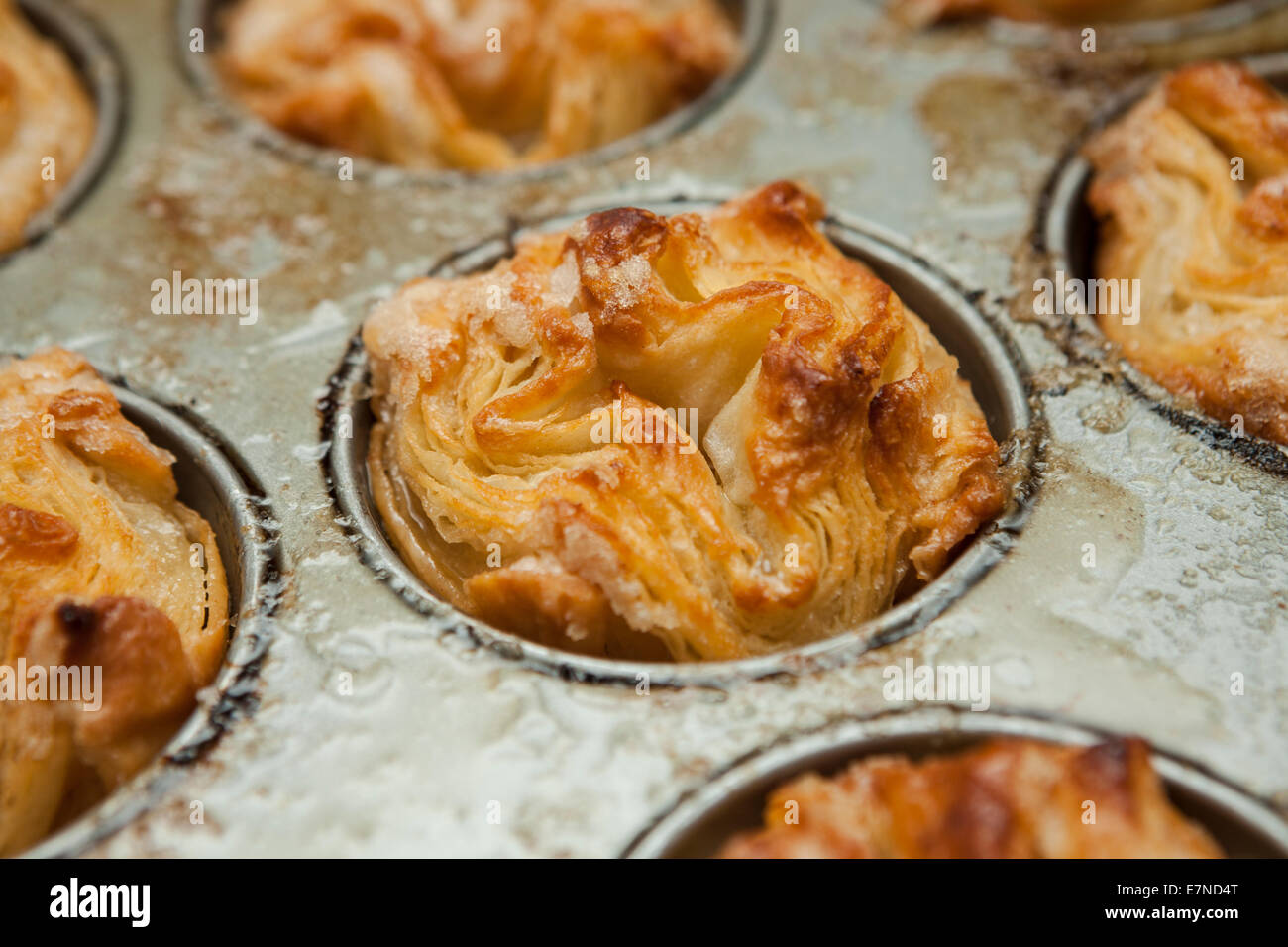 Homemade kouign amann caramelised buttery hi-res stock photography and ...