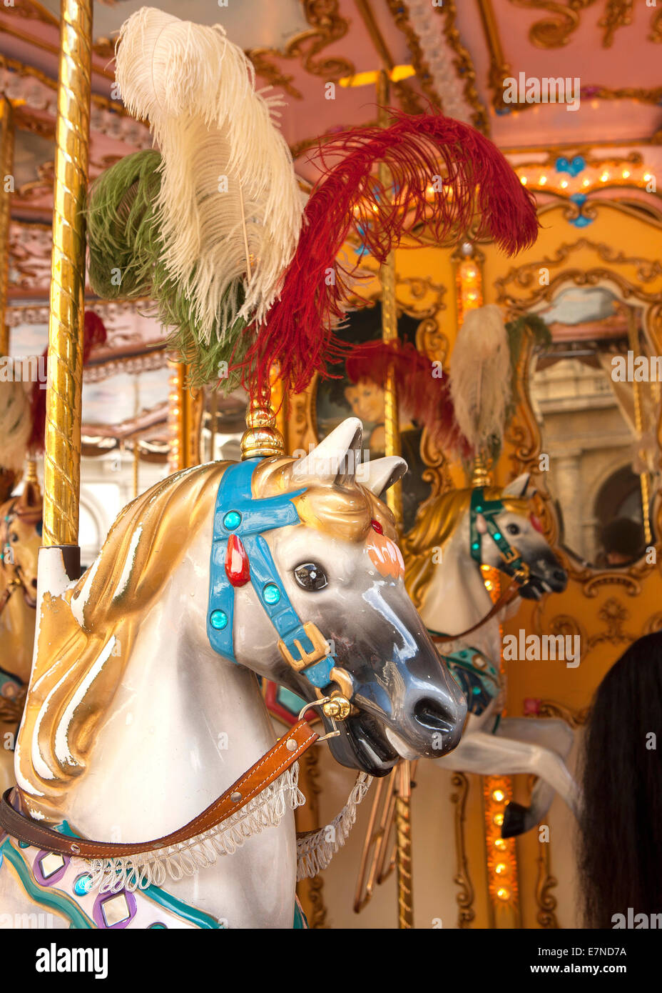 Carousel in Florence Tuscany Italia Italy Europe Stock Photo - Alamy
