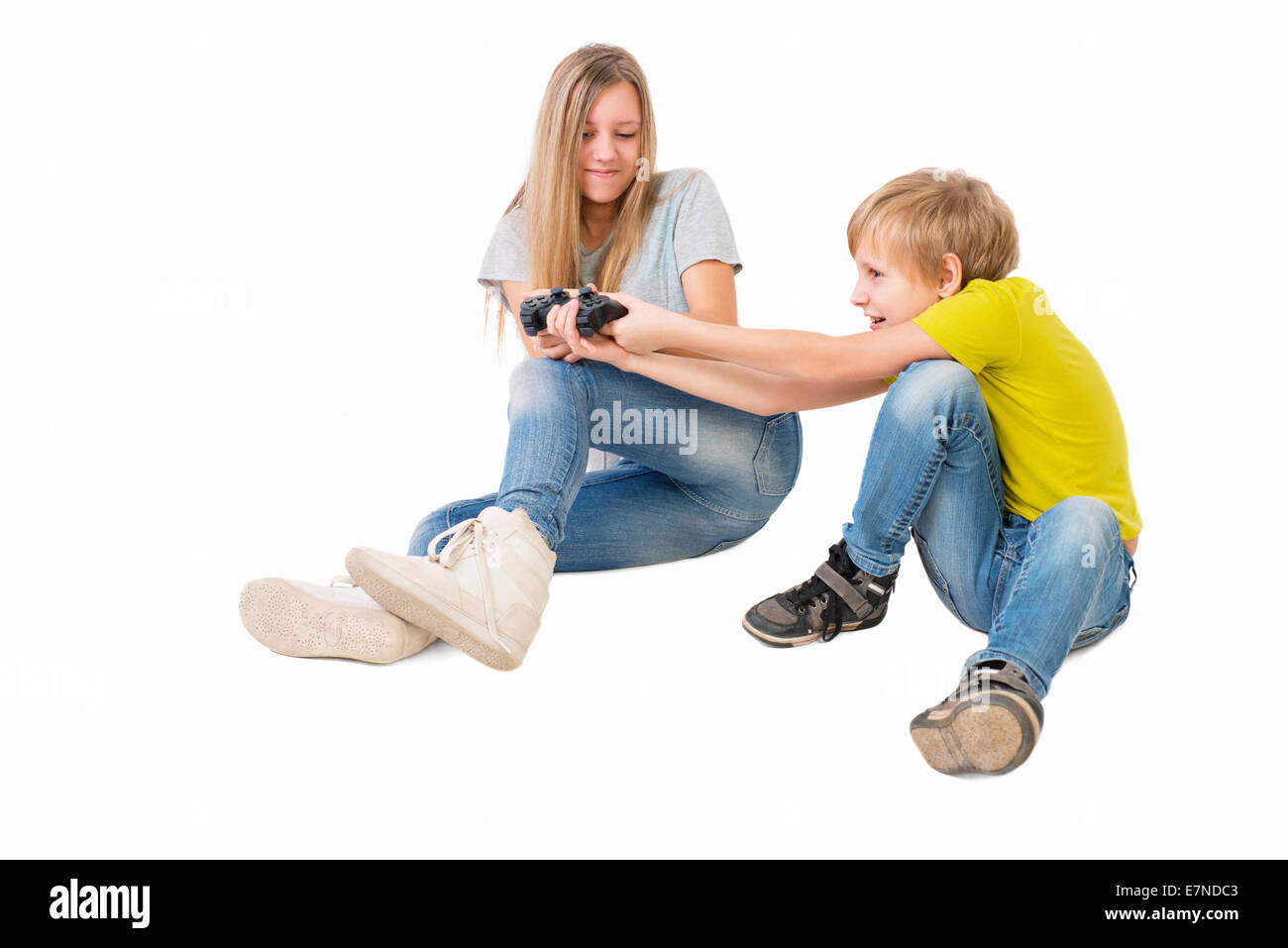 Video game screen fight Cut Out Stock Images & Pictures - Alamy